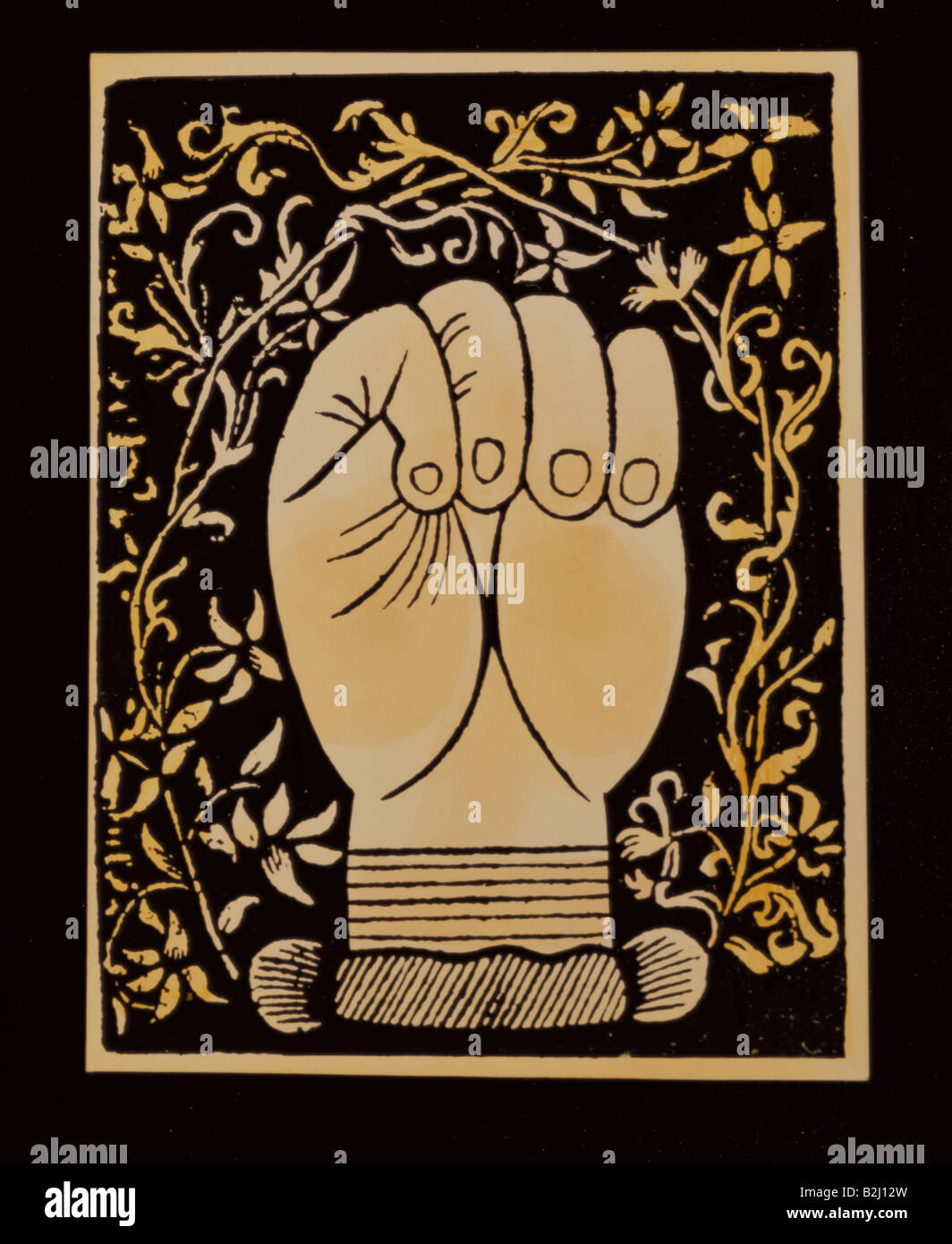 Palmistry chiromancy hand hi-res stock photography and images - Alamy