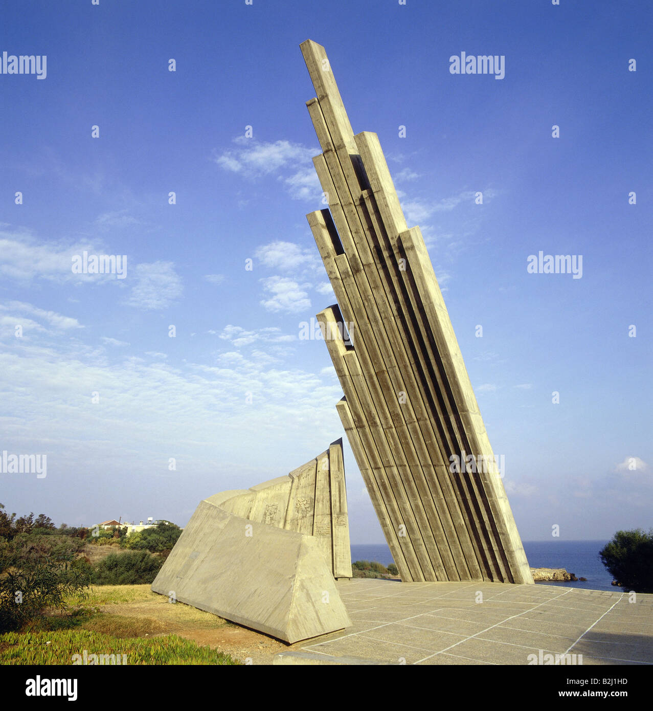 geography / travel, Cyprus, Kyrenia, monuments, monument to remember ...