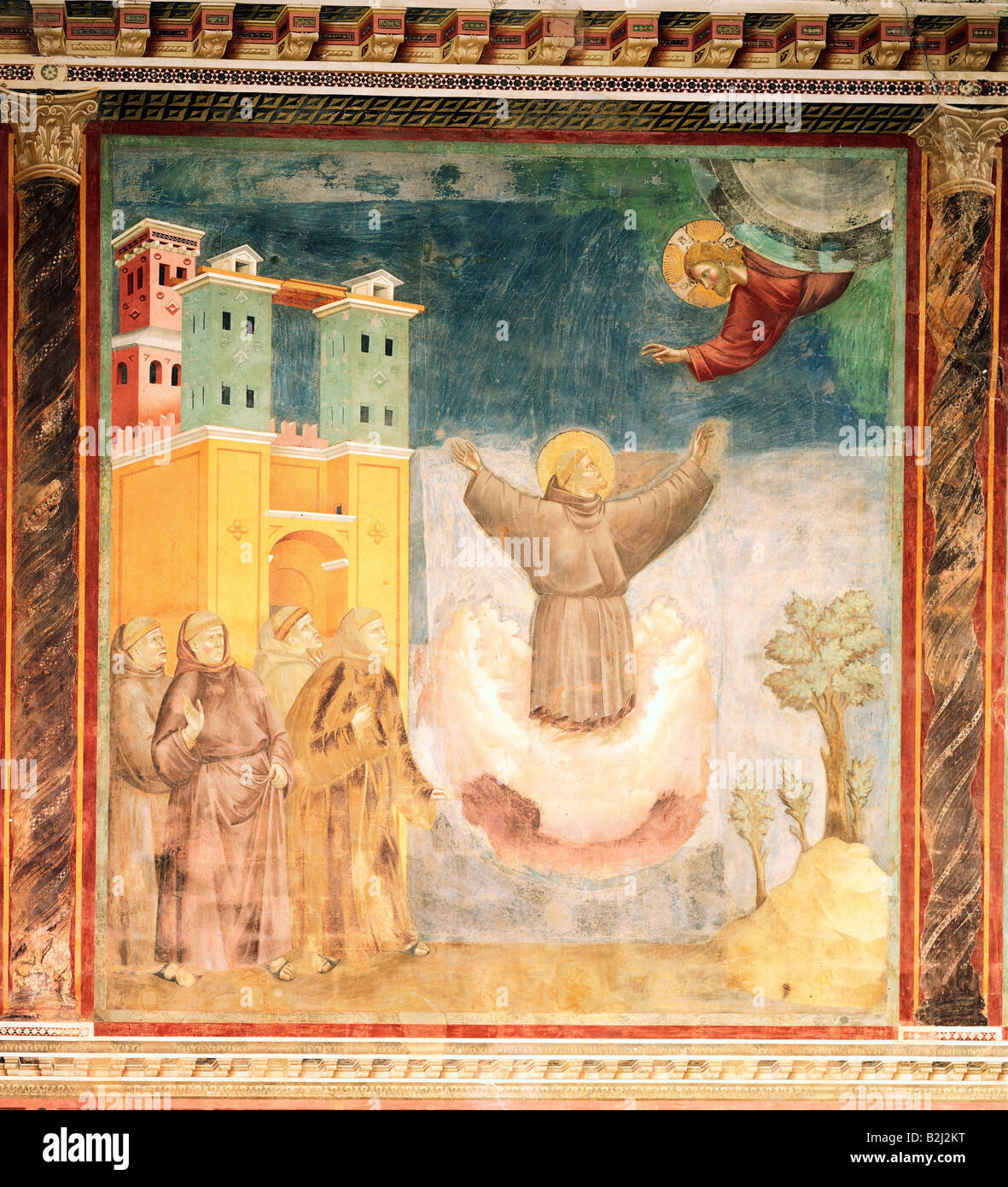 Giotto di bondone st francis hi-res stock photography and images - Alamy