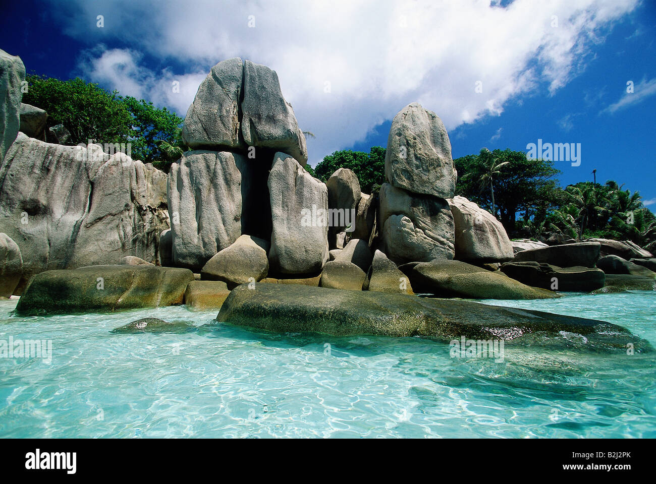 geography / travel, Seychelles, Coco Island, landscapes, rocks ...