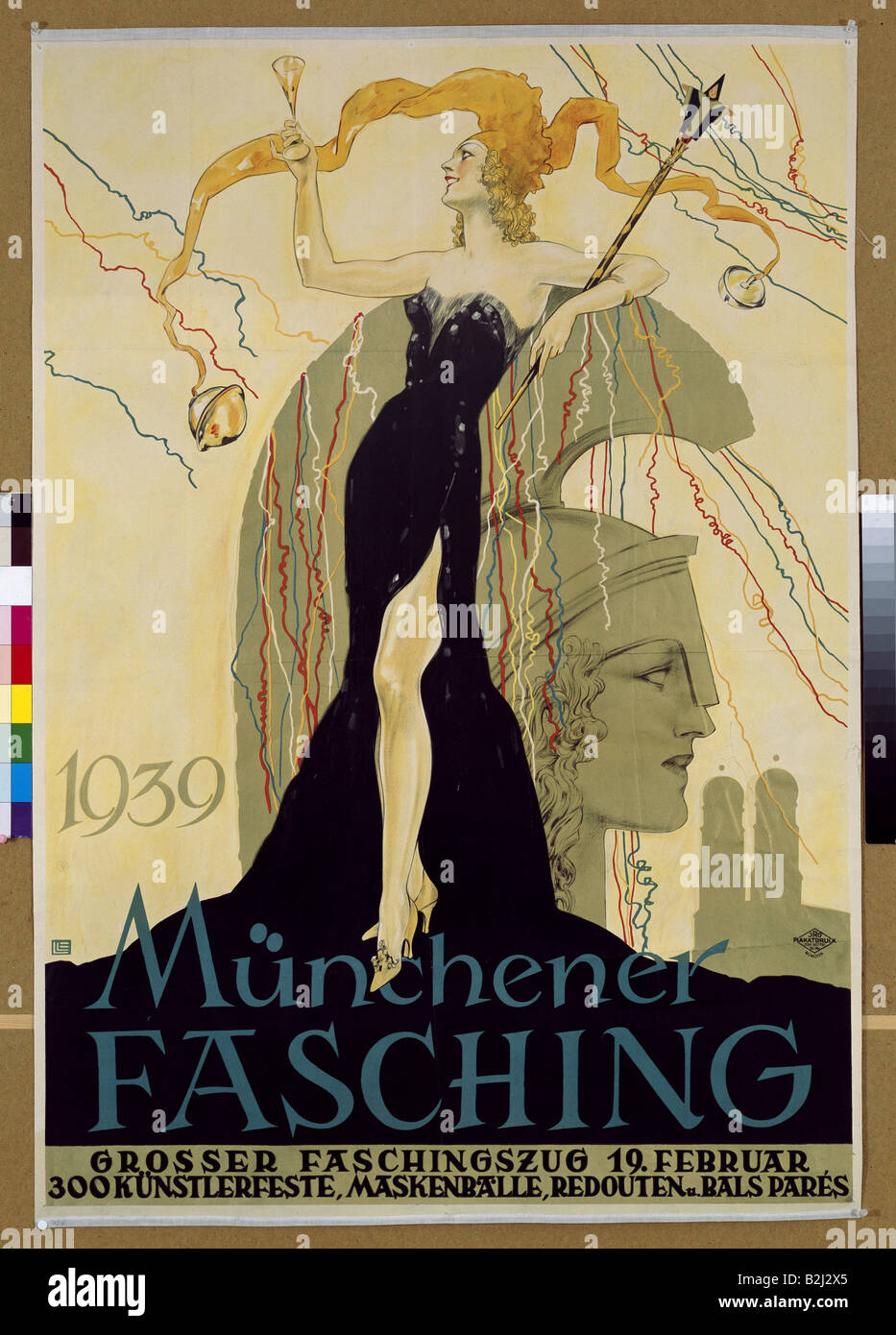 Fasching poster hi-res stock photography and images - Alamy