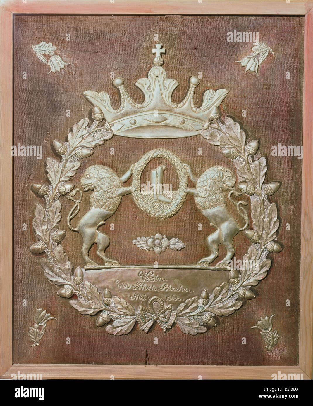 craft / handcraft, guild sign, society of shoemaker masters, South ...