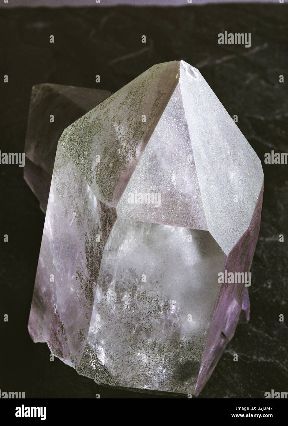 geology, minerals, large rock crystal, Brazil, private collection ...