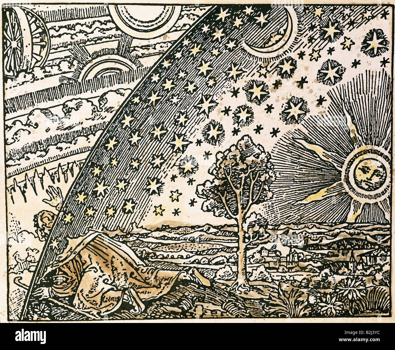 Camille flammarion hi-res stock photography and images - Alamy