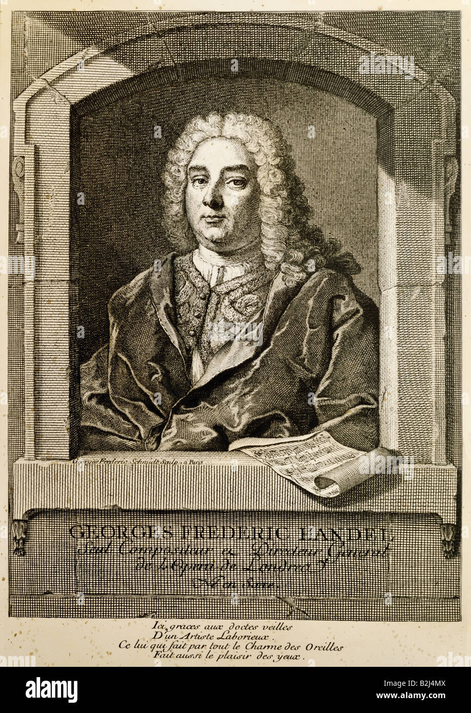 Handel george frideric hi-res stock photography and images - Alamy