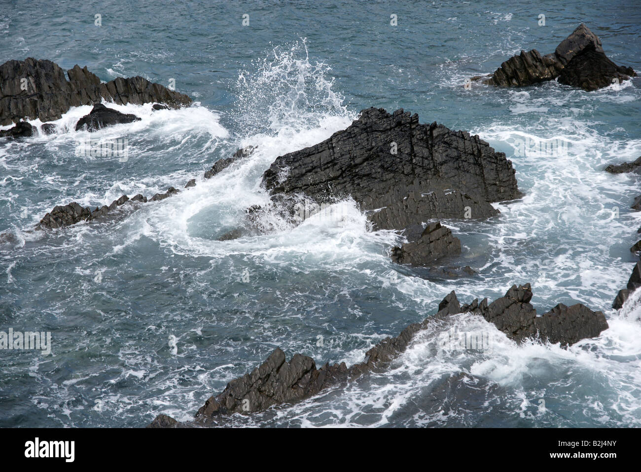 Hartland Quay Devon England Stock Photo - Alamy