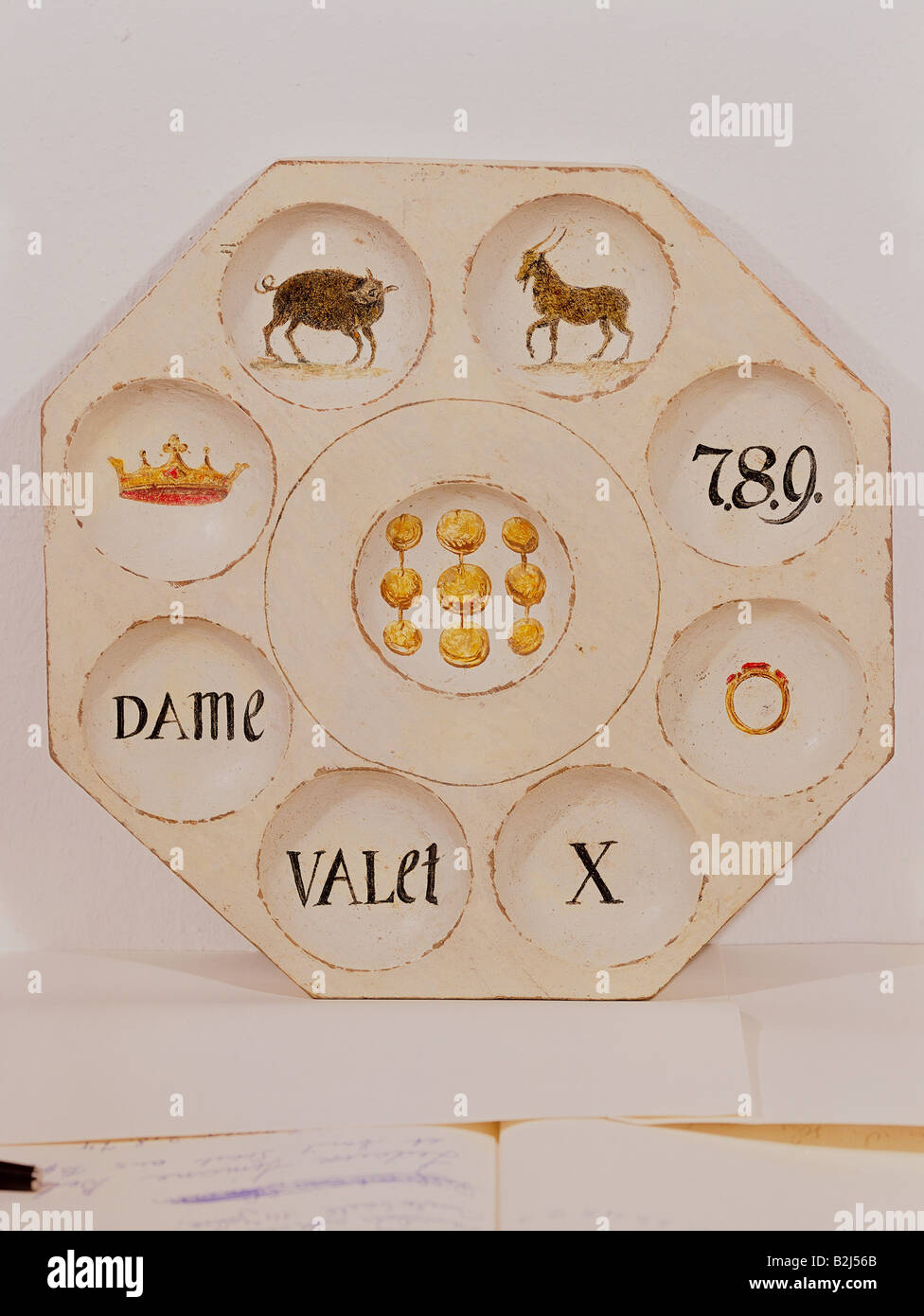 Card game 18th century hi-res stock photography and images - Alamy