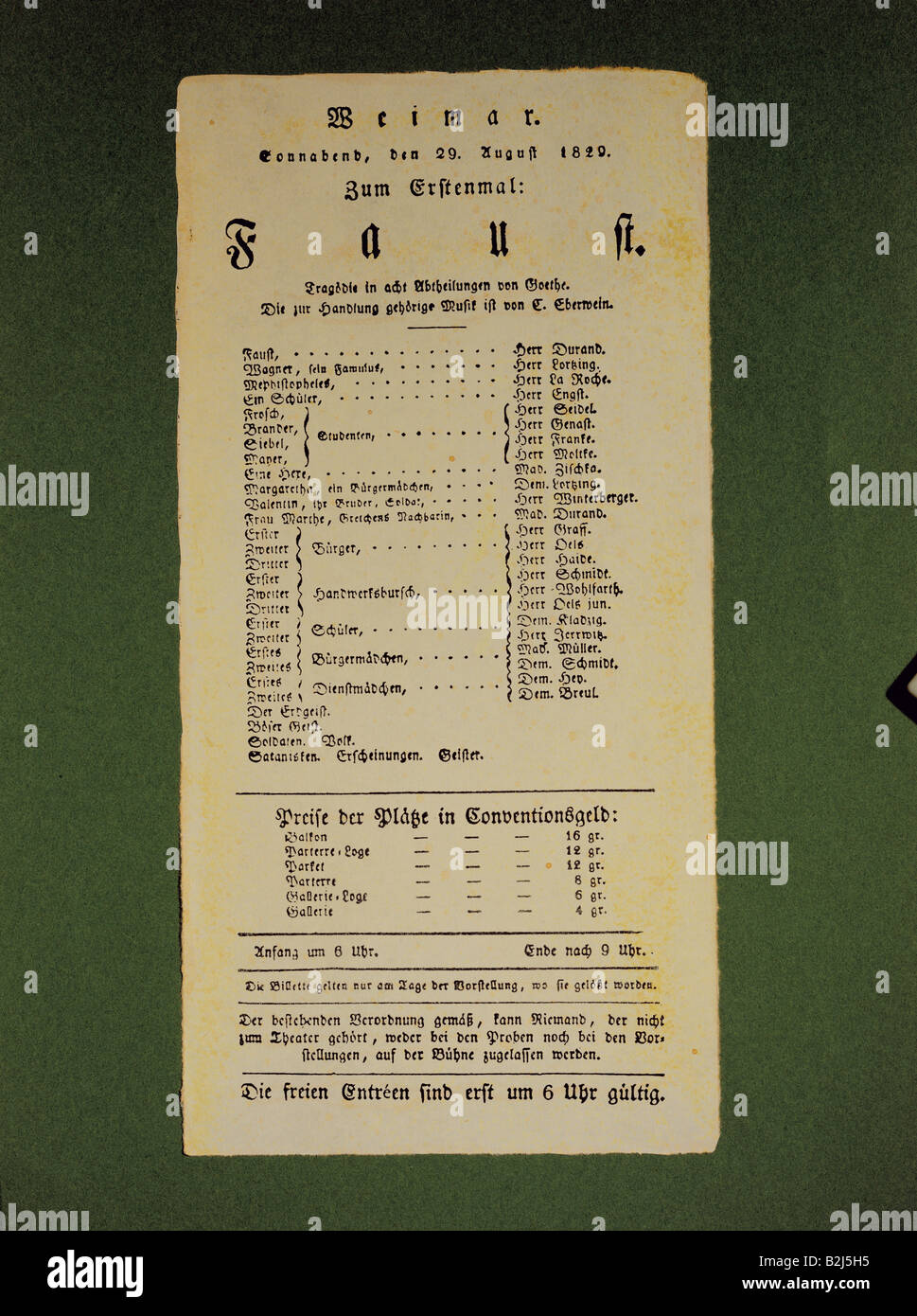 Faust Play High Resolution Stock Photography and Images - Alamy