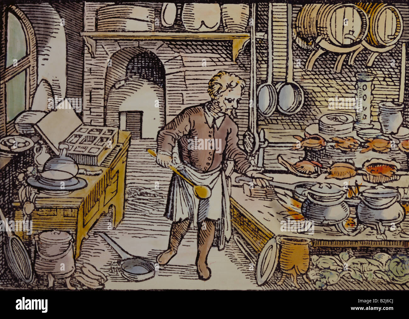 Kettle 16th century hi-res stock photography and images - Alamy