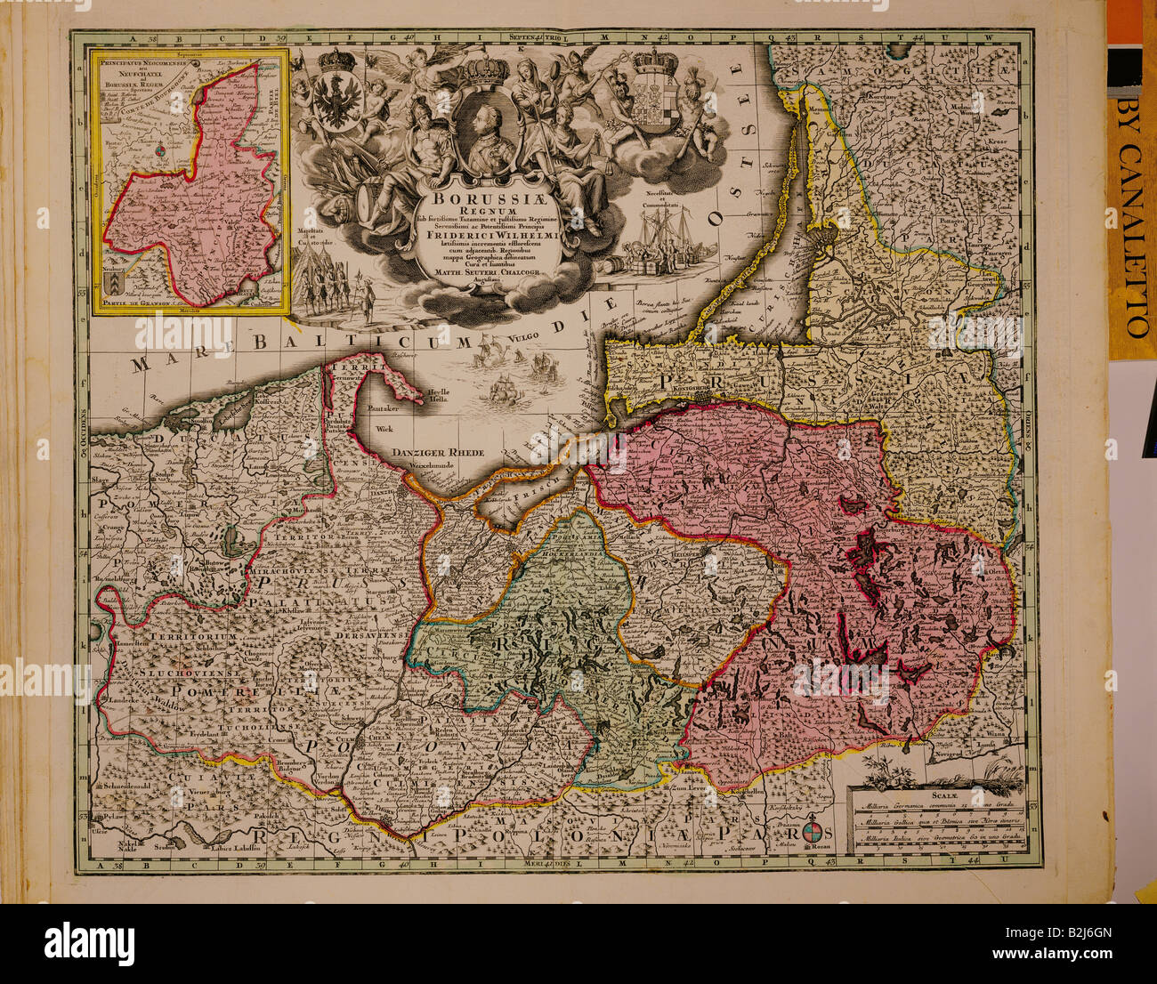 Historical west germany map hi-res stock photography and images - Alamy