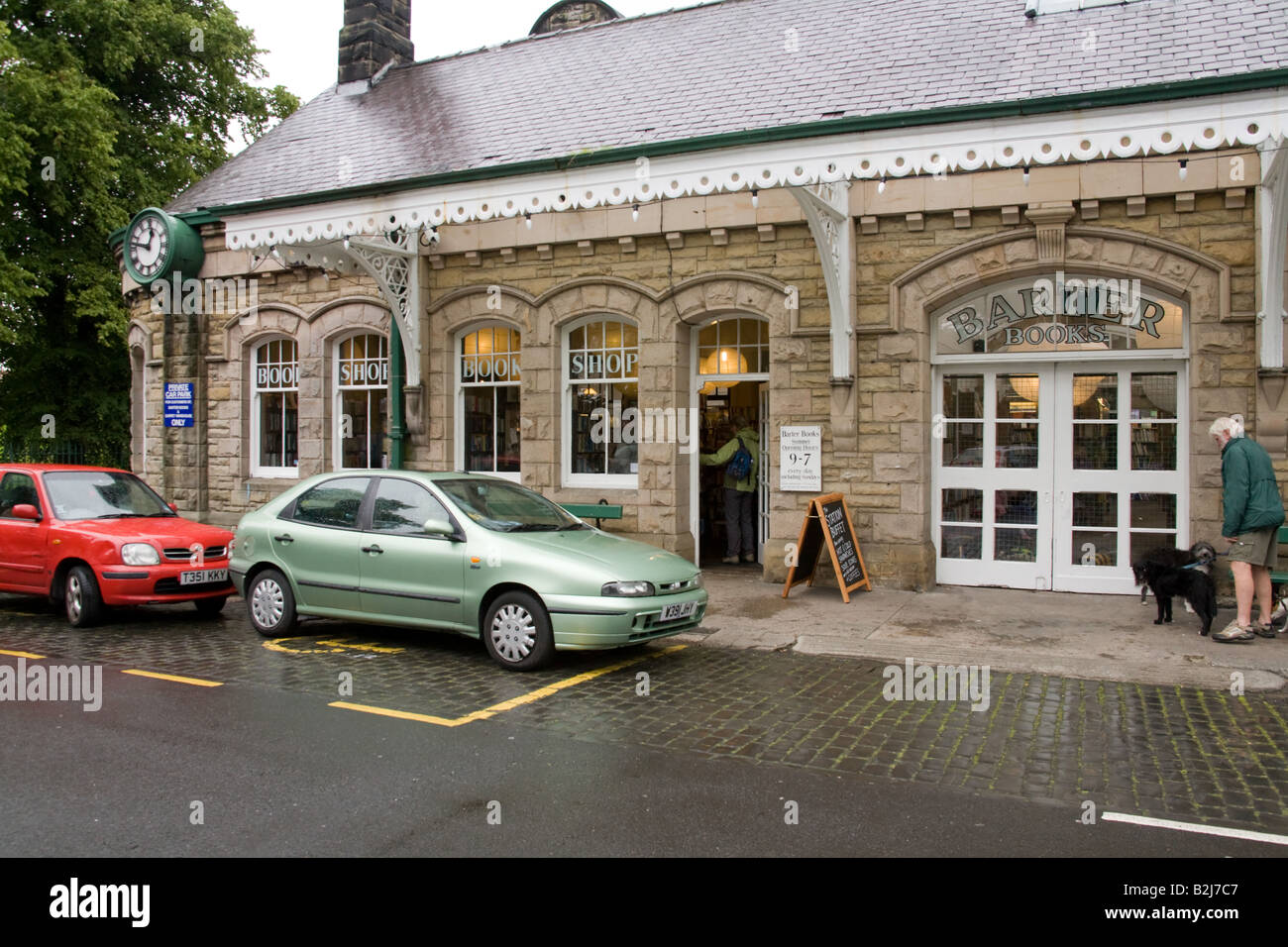 Barter Books bookshop Alnwick Northumberland England Stock Photo - Alamy