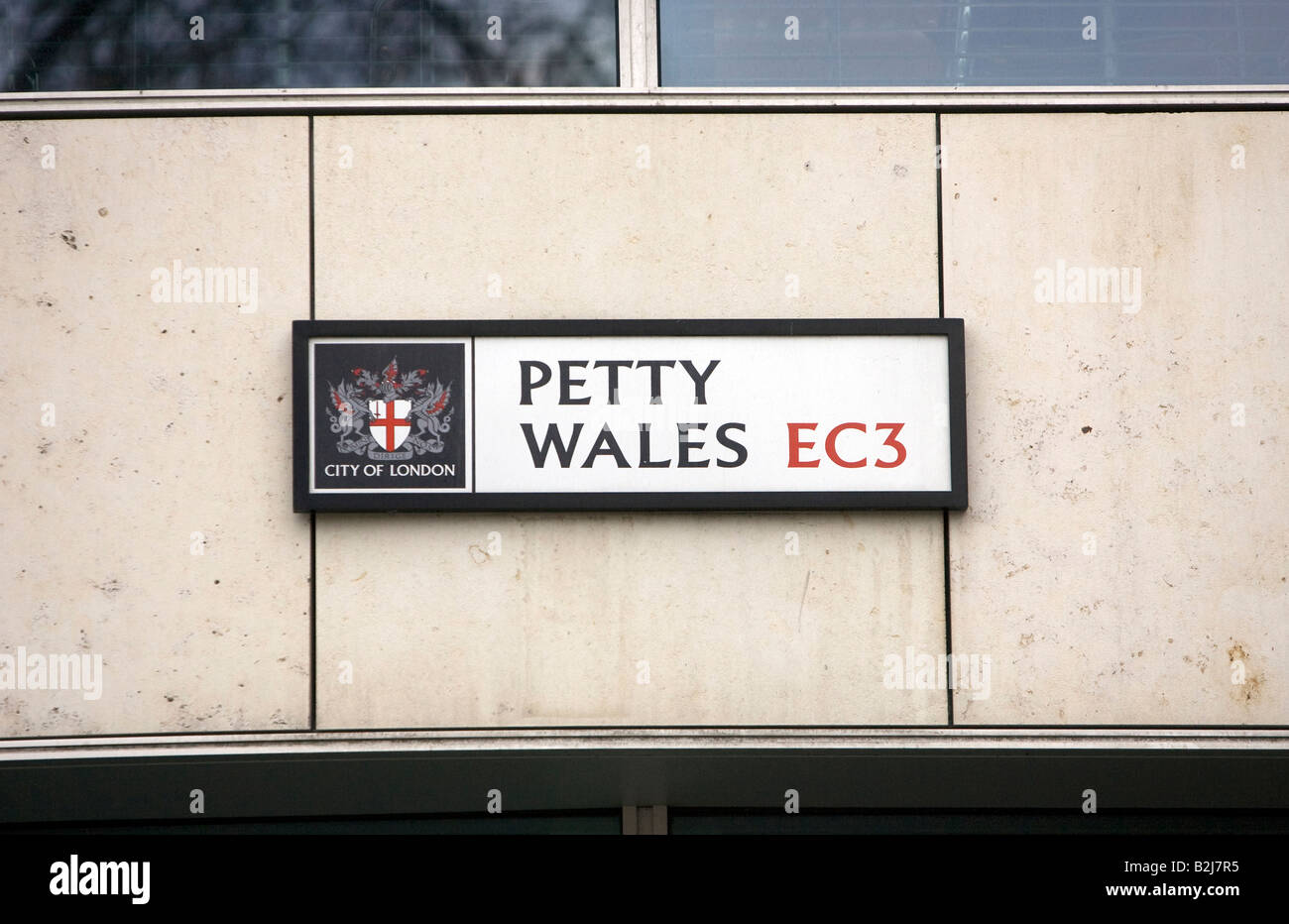 Petty Wales sign Stock Photo - Alamy