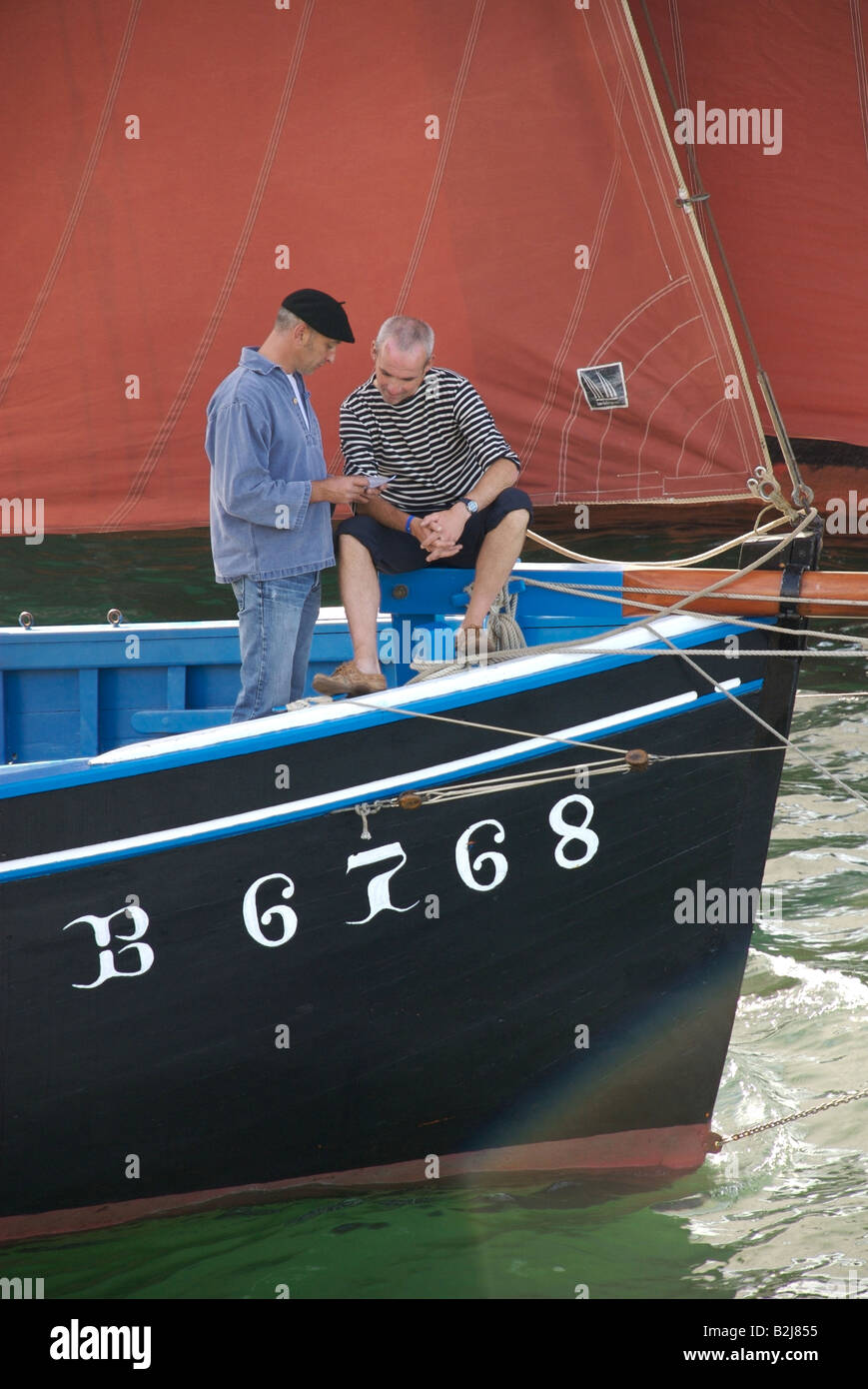Gaff rigged boat hi-res stock photography and images - Alamy