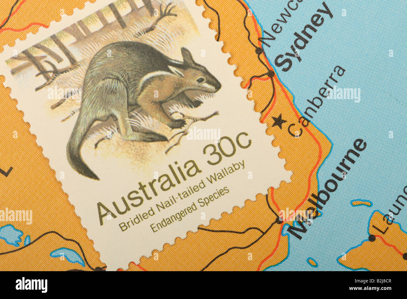 Australia postage stamp hi-res stock photography and images - Alamy