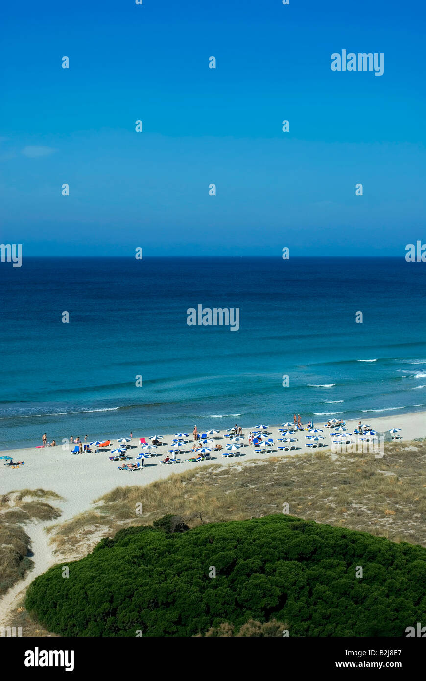Beach at Son Bou,Menorca,Balearics.Spain Stock Photo - Alamy