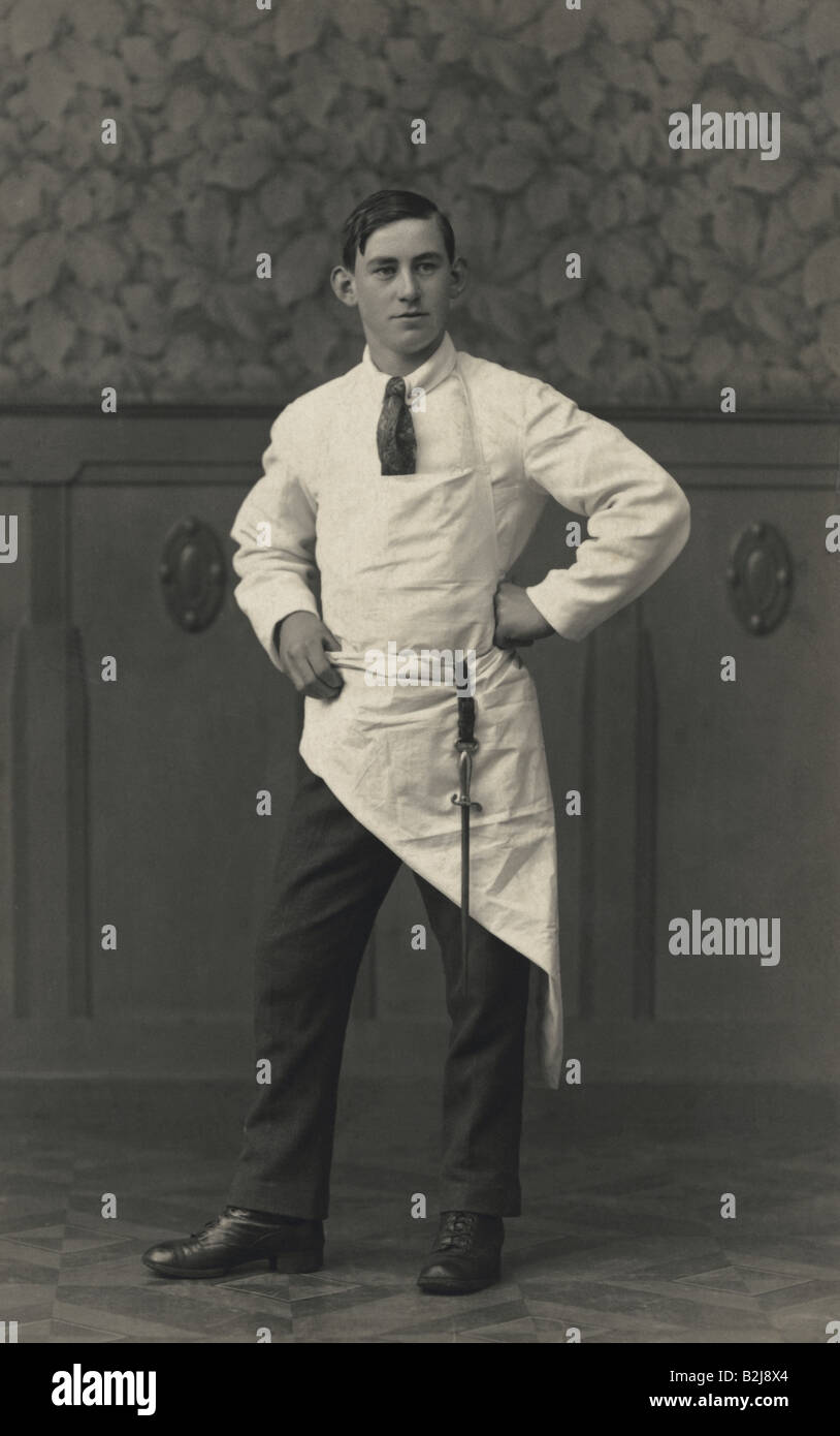 Historical butcher hi-res stock photography and images - Alamy