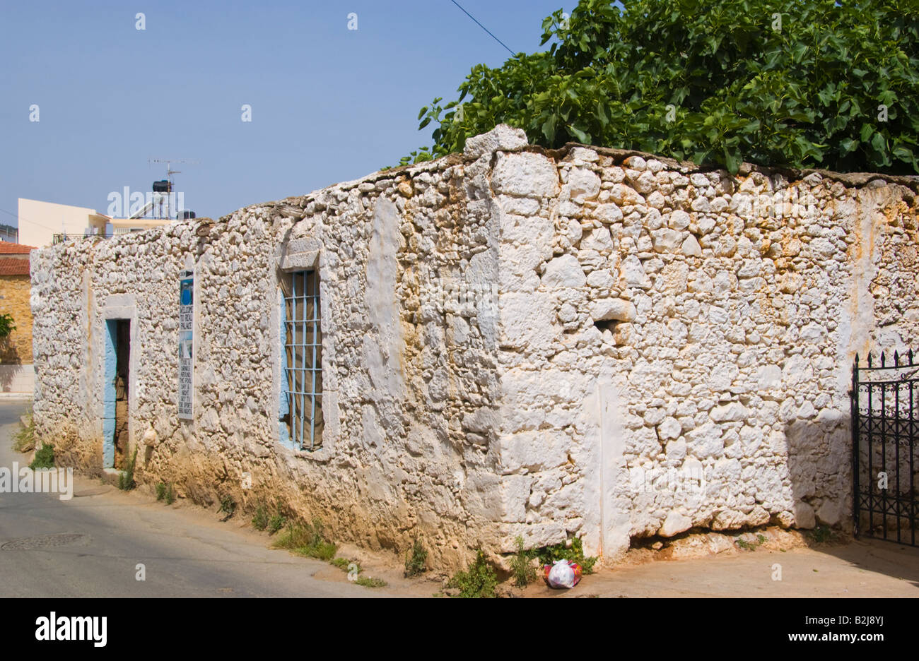 Derelict single story traditional village house in Malia Old Town on ...