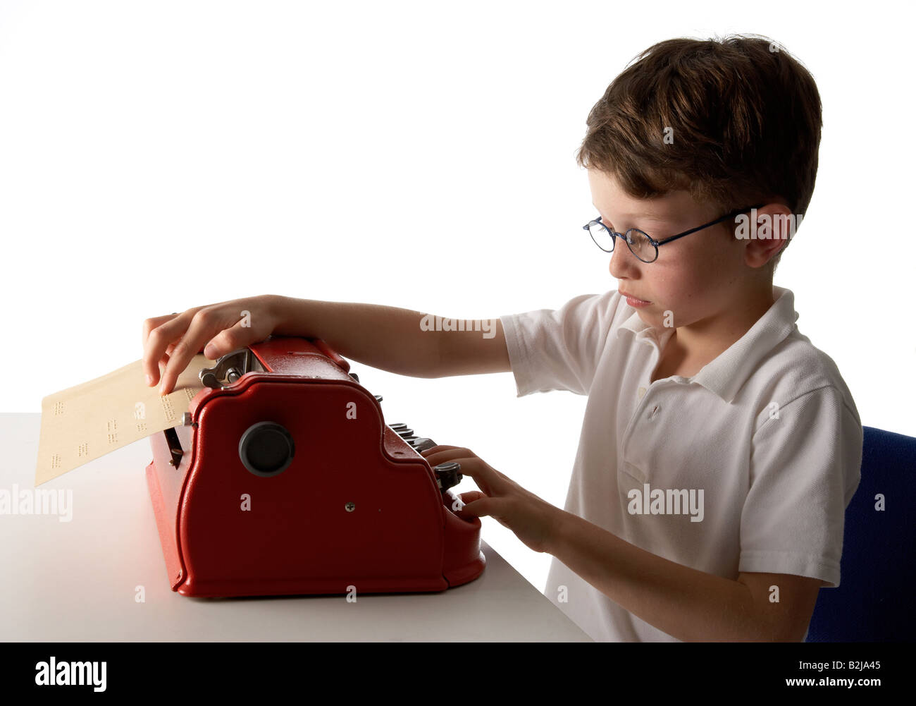 Braille machine hi-res stock photography and images - Alamy