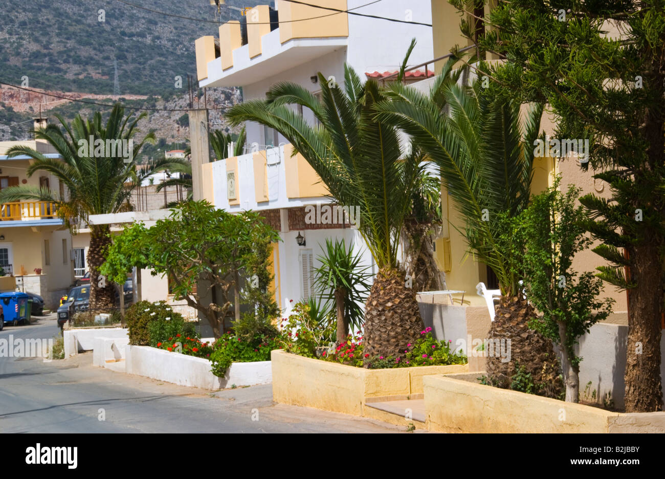 Malia old town hi-res stock photography and images - Alamy