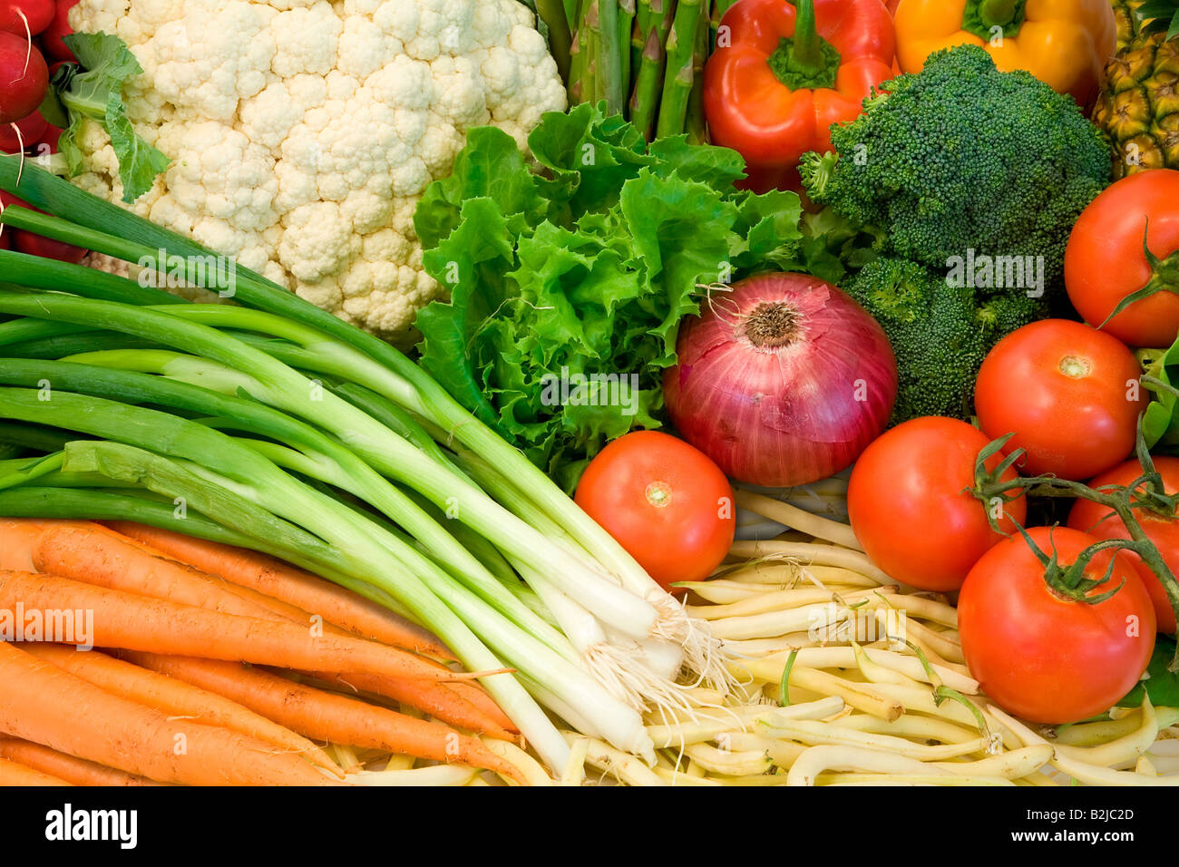 This is a colorful close up of vegetables Stock Photo - Alamy