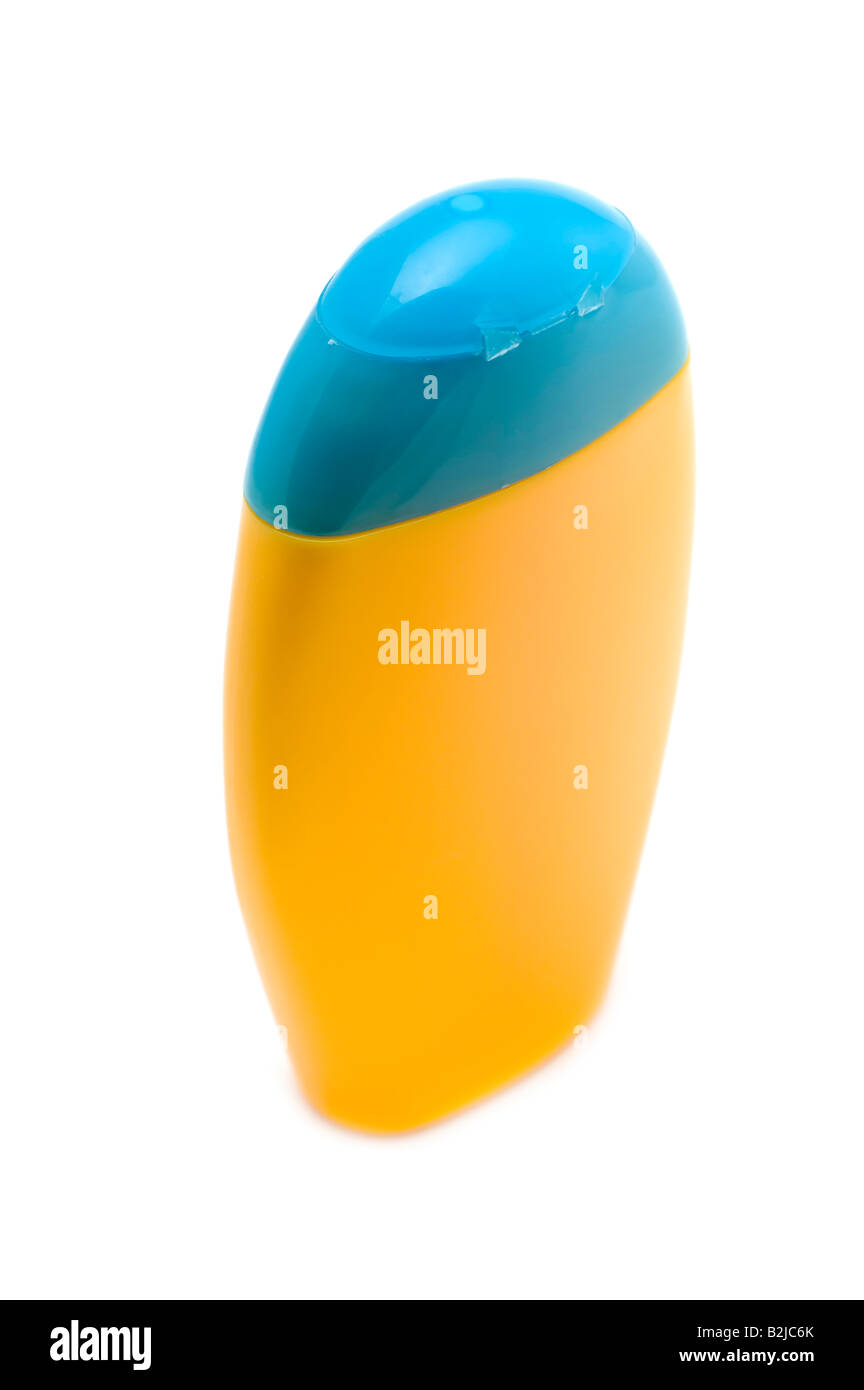 object on white container for shampoo Stock Photo - Alamy