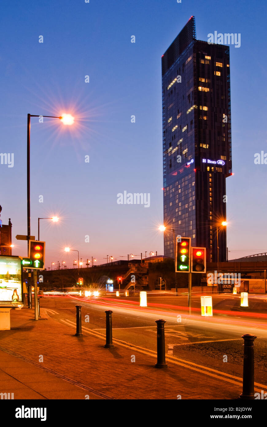 Hilton hotel manchester hi-res stock photography and images - Alamy