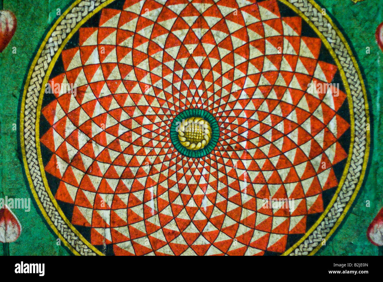 Hindu Temple Wall Painting