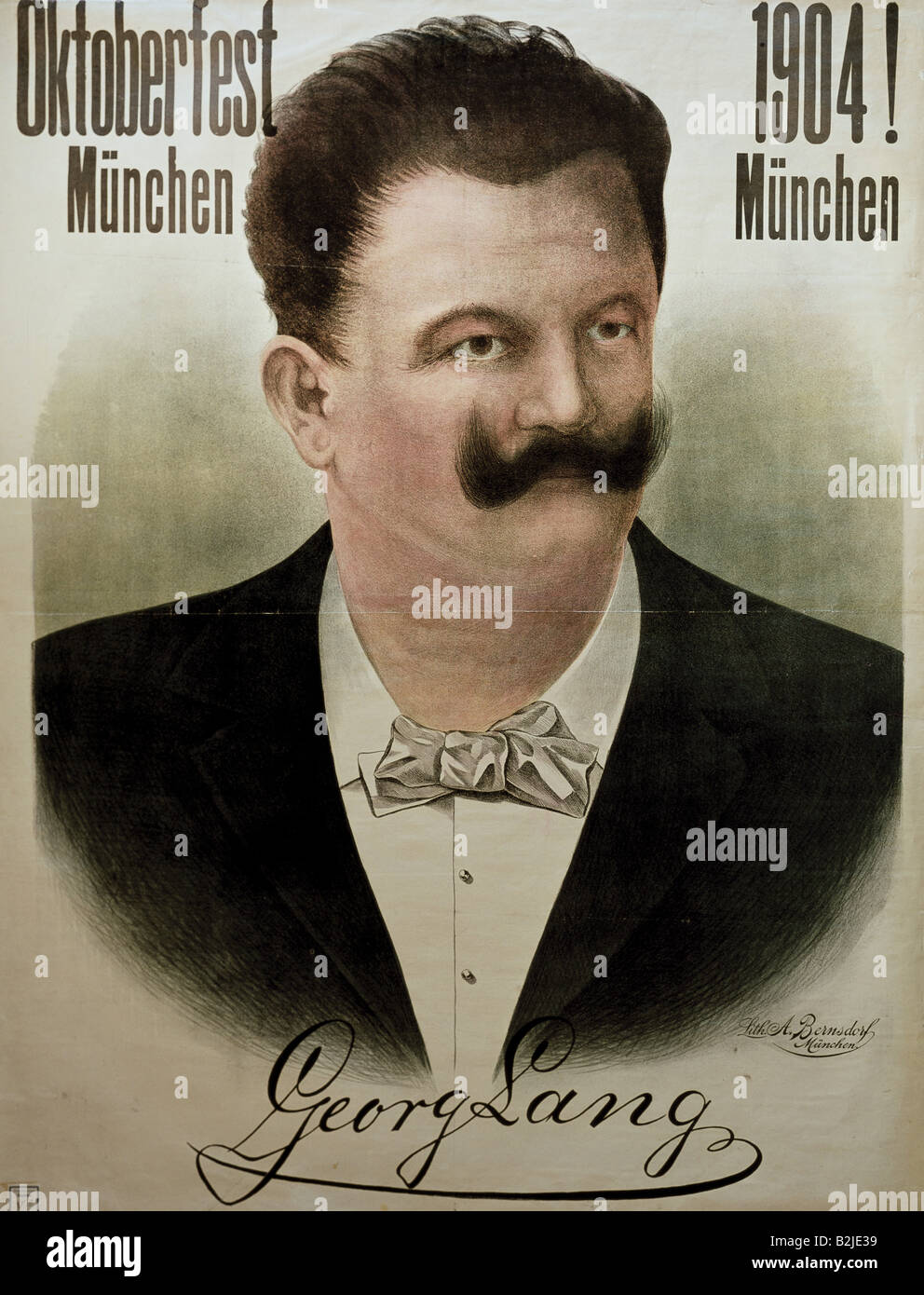 geography / travel, Germany, Munich, Oktoberfest, poster, announcement ...