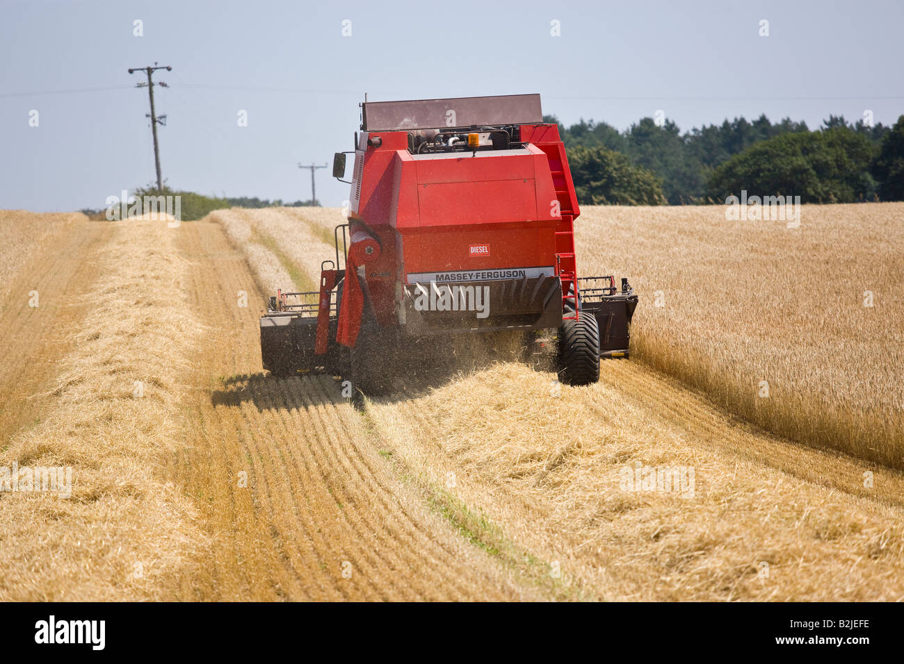 Advertising poster harvester hi-res stock photography and images - Alamy