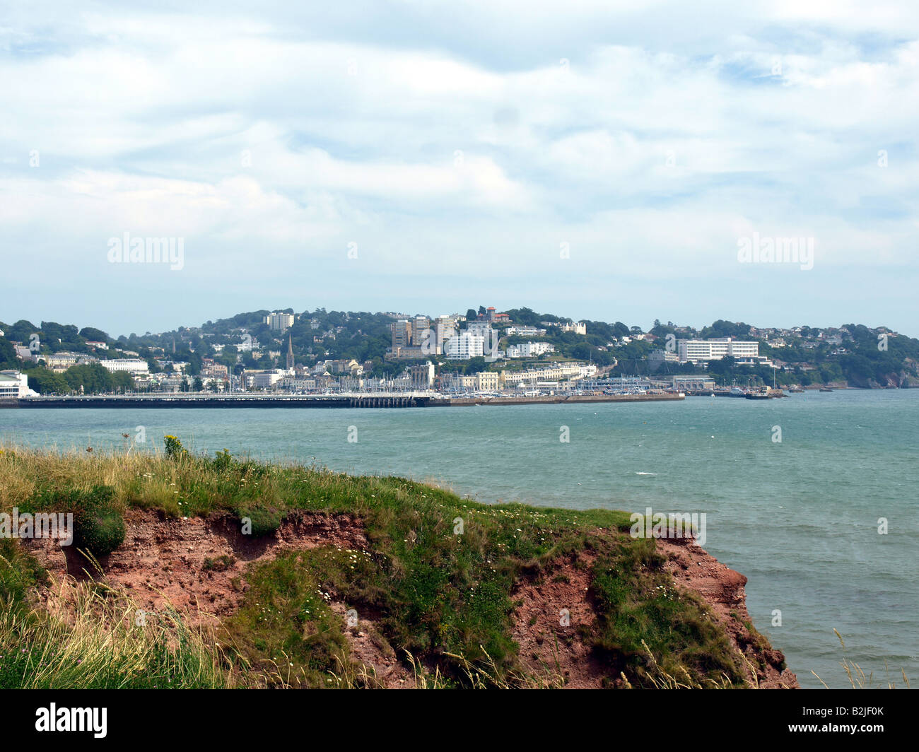 A view of Torquay from Corbyn's head,Torquay,The English Reviera,Devon ...
