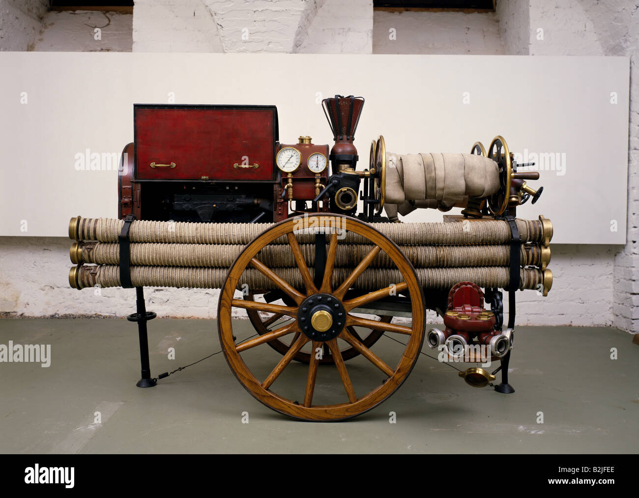 Hand pump fire engine hi-res stock photography and images - Alamy