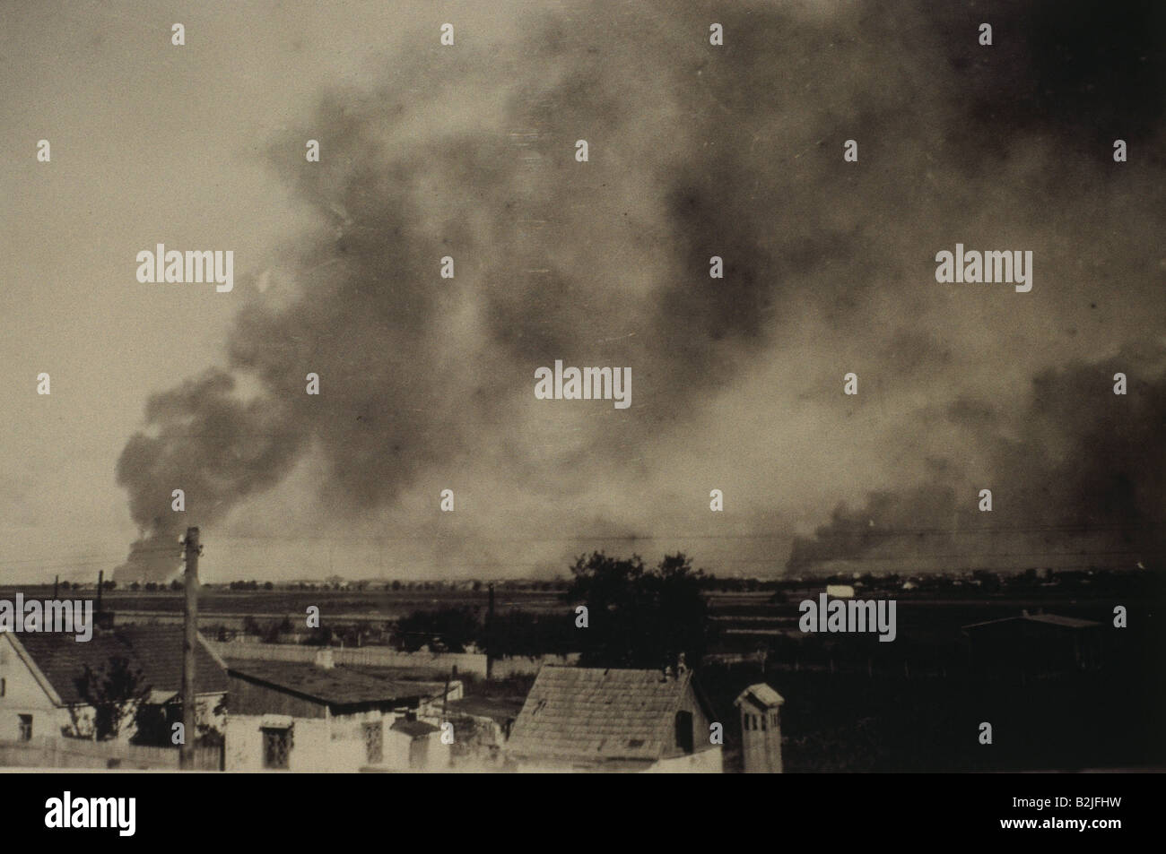 events, Second World War / WWII, Poland, Siege of Warsaw 8.9.1939 - 28. ...