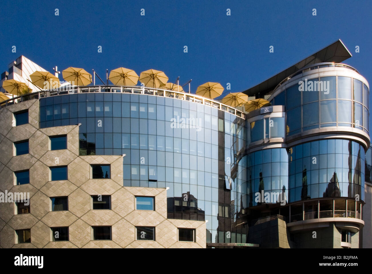Haas house vienna austria Stock Photo - Alamy