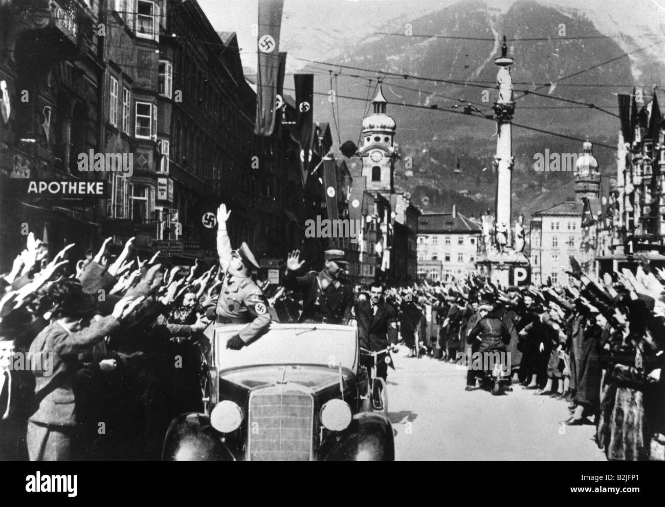 Arrival of nsdap officials in innsbruck hi-res stock photography and ...