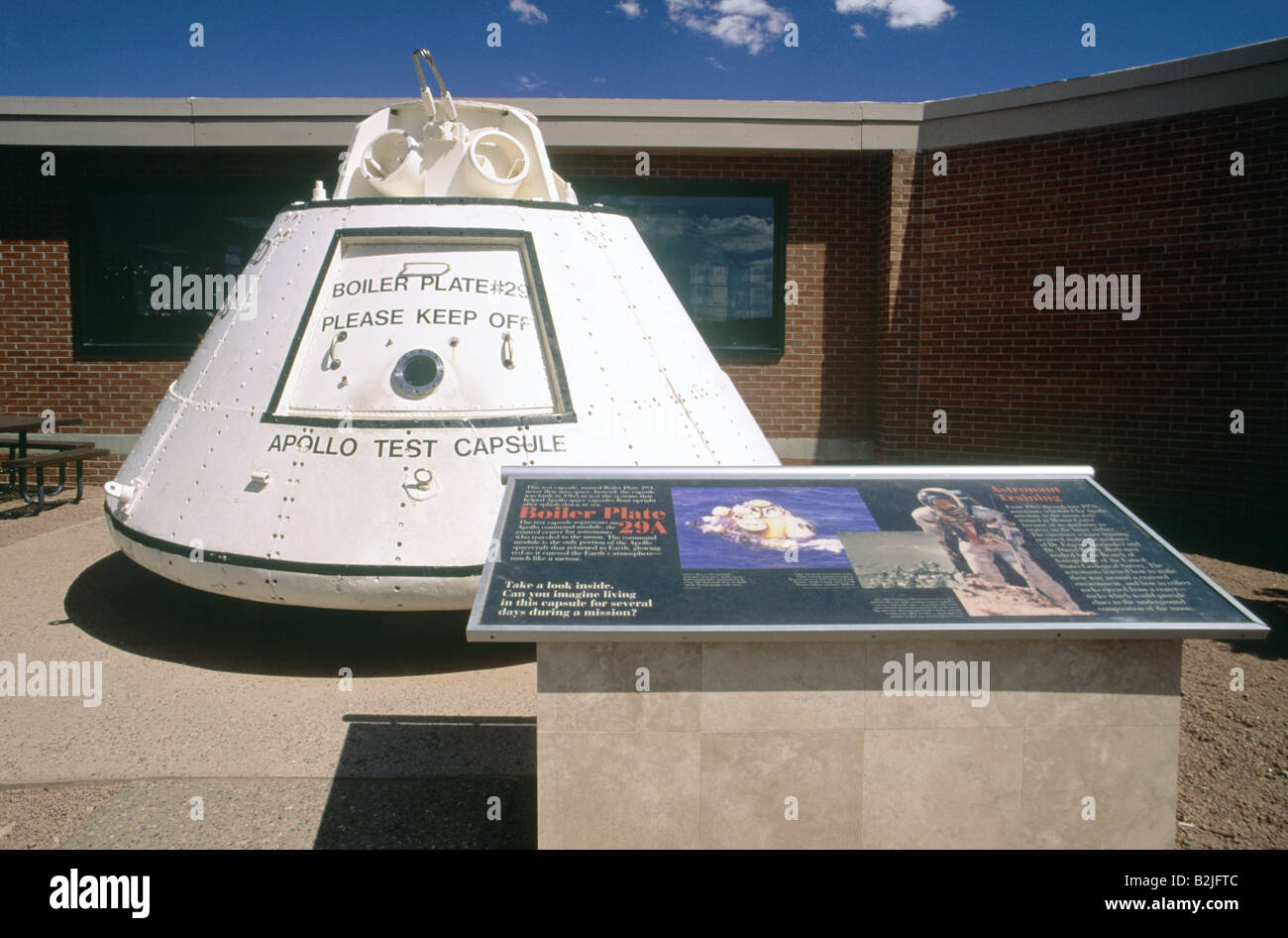 Near Flagstaff Astronauts Hall of Fame museum Apollo test space travel ...