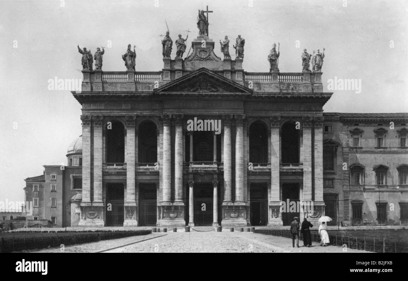 Rome lateran basilica hi-res stock photography and images - Alamy