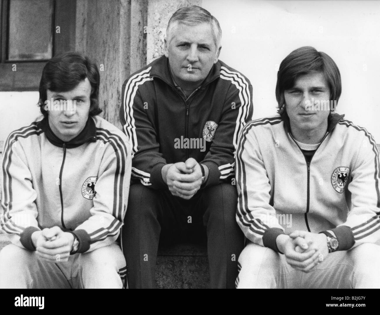 German athlete football coach Black and White Stock Photos & Images - Alamy