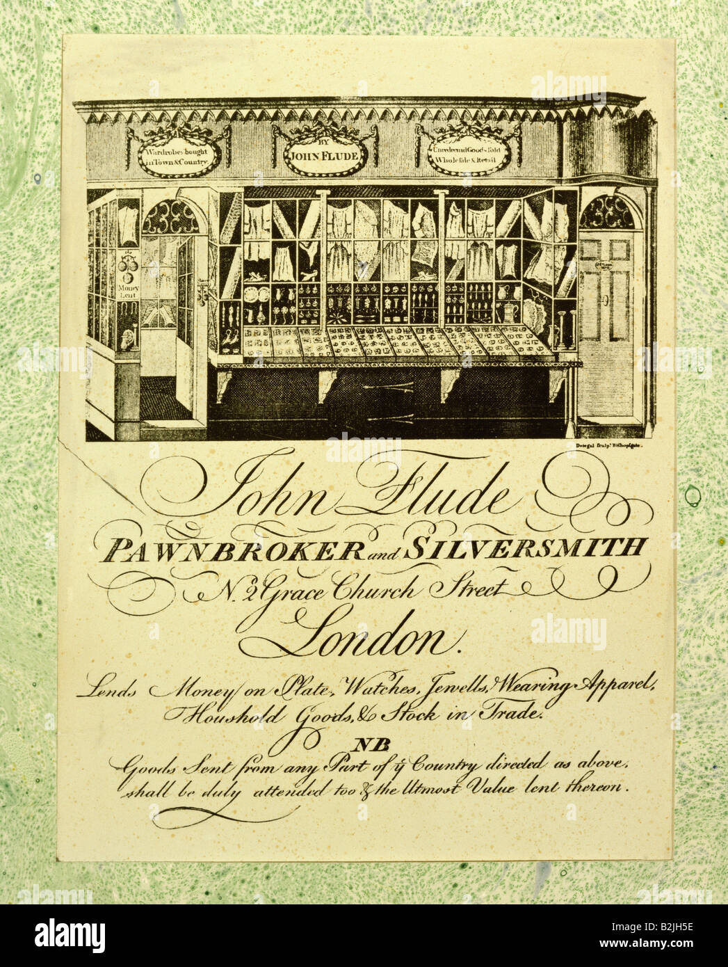 Print Advertising 18th Century High Resolution Stock Photography and ...