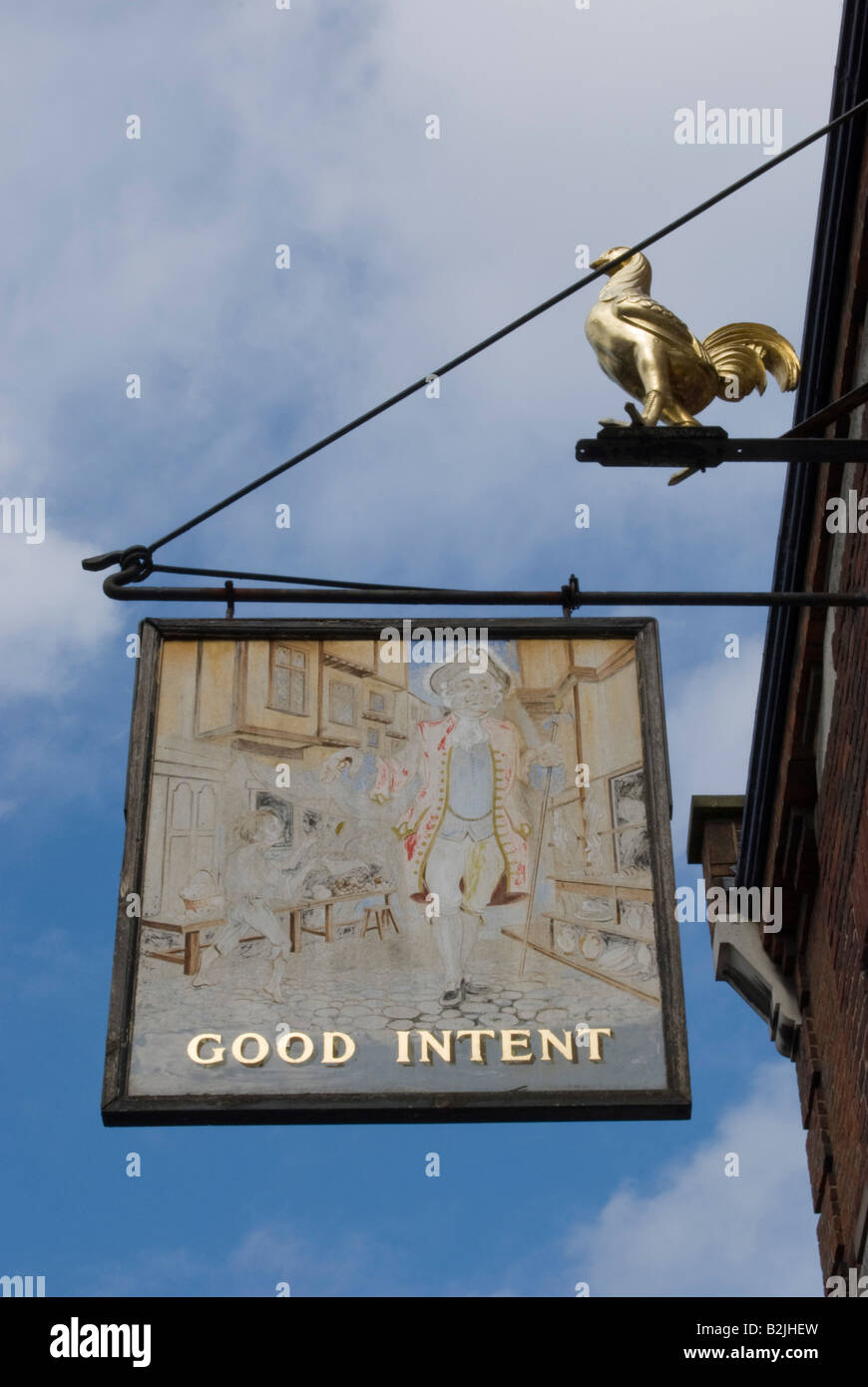Old pub sign Stock Photo - Alamy
