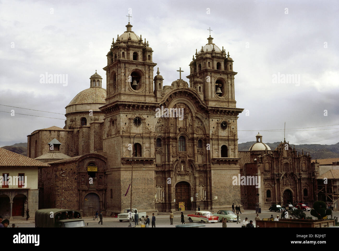 geography / travel, Peru, Cusco, churches, church La Compania de Jesus ...