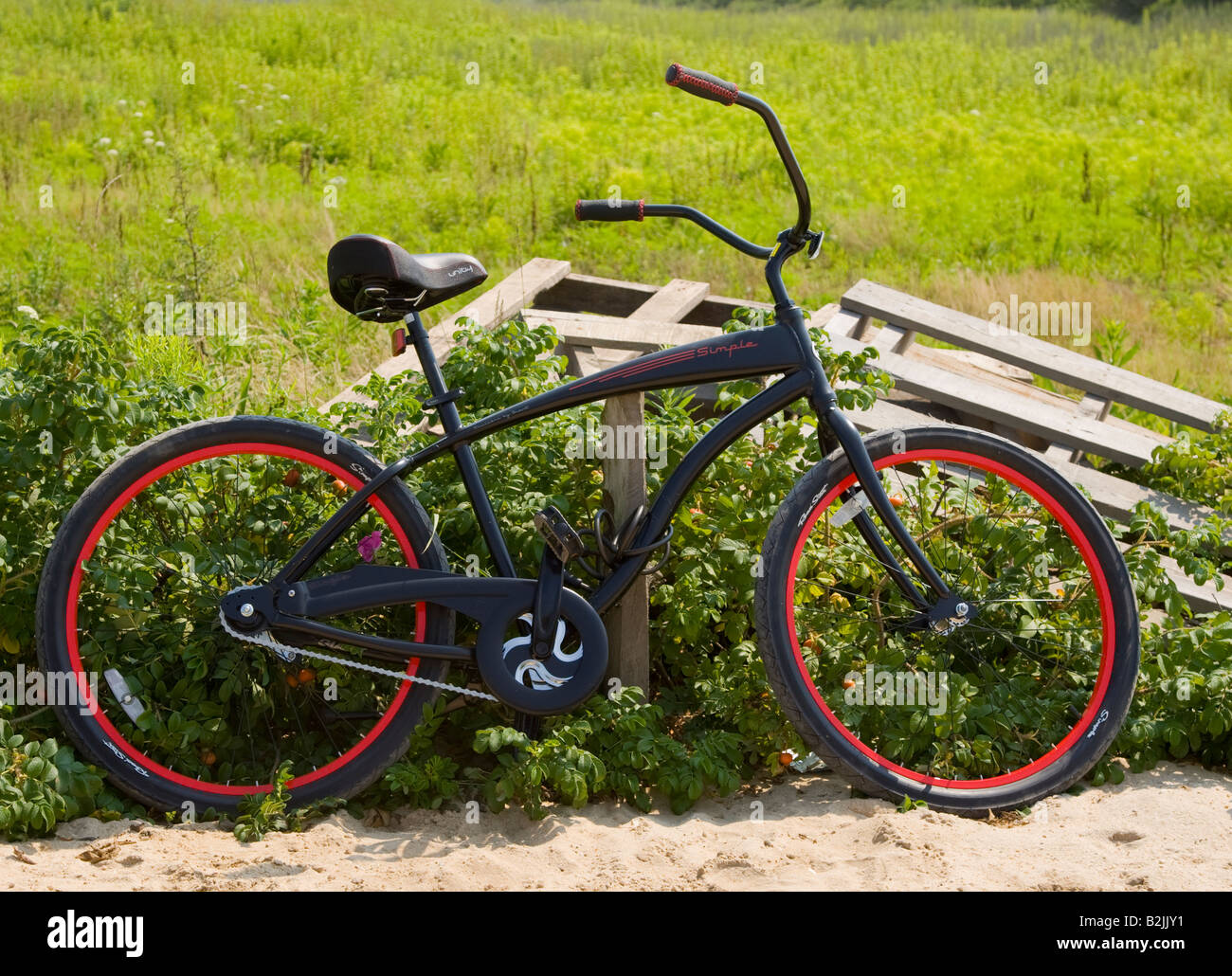 Old two wheel bicycle hi-res stock photography and images - Alamy