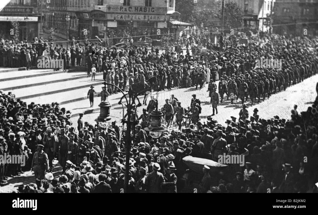 Austrian troops wwi hi-res stock photography and images - Alamy