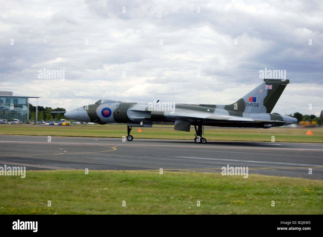 XH558 taking off Stock Photo - Alamy