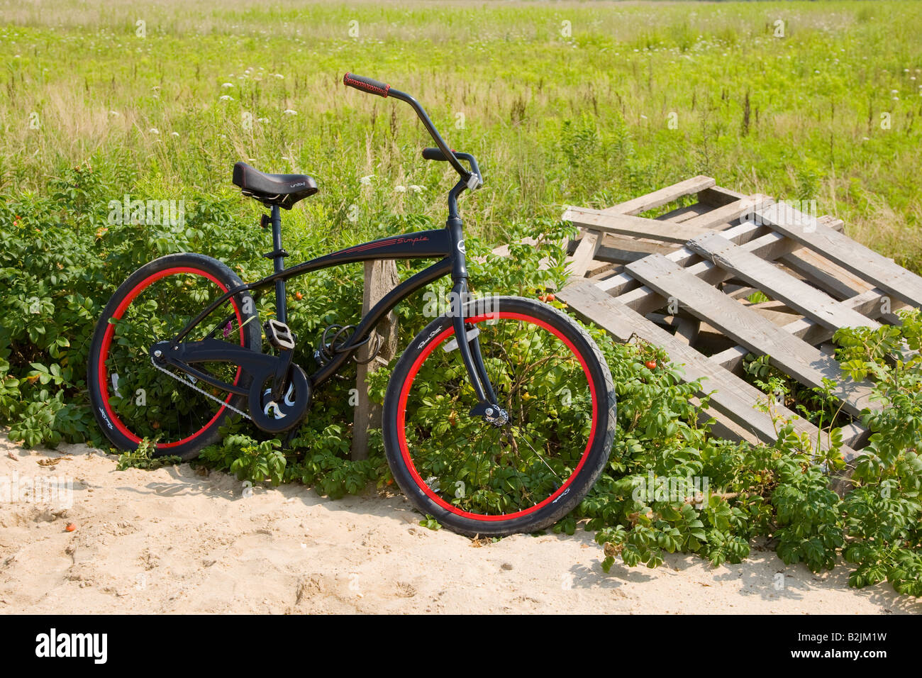 Old two wheel bicycle hi-res stock photography and images - Alamy