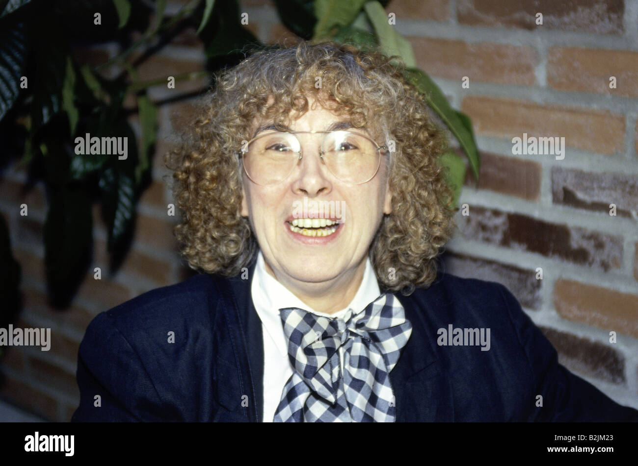 Netzle, Toni, * 25.3.1930, German innkeeper, portrait, 1990s Stock ...