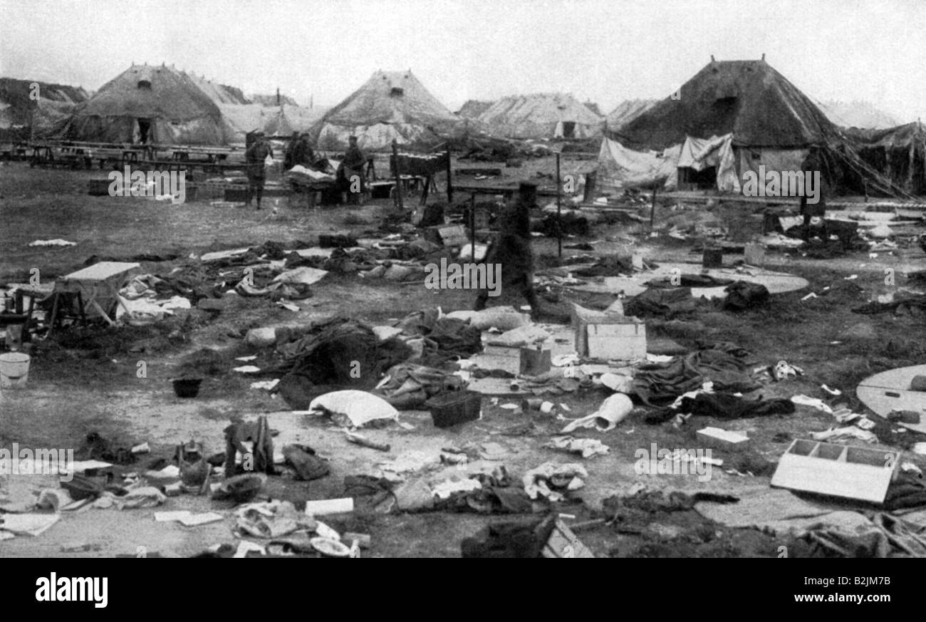 events, First World War / WWI, Western Front, France, German spring ...