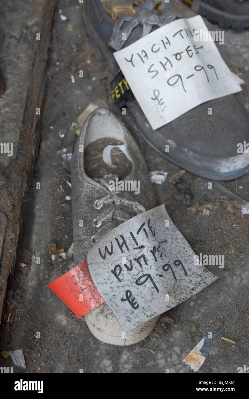 Army surplus shop window display Stock Photo - Alamy