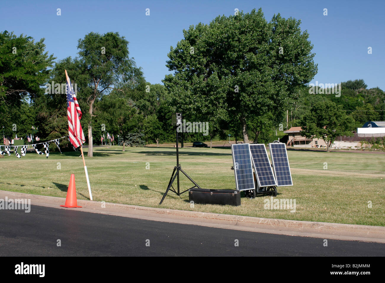 Solar powered clock Solar Challenge 2008 Falls Park in Sioux Falls ...