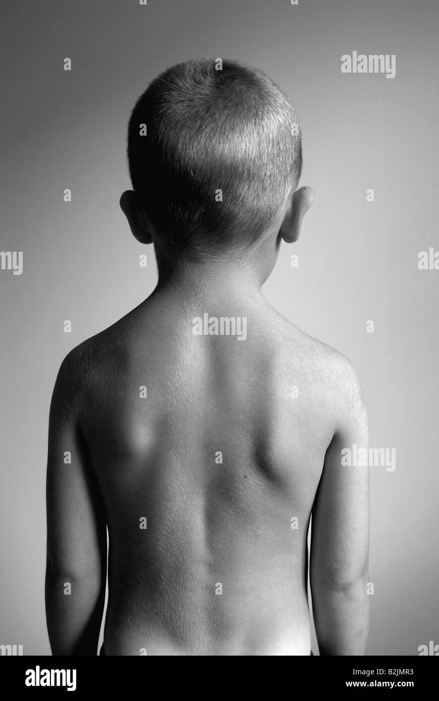 Back of Boy Stock Photo - Alamy