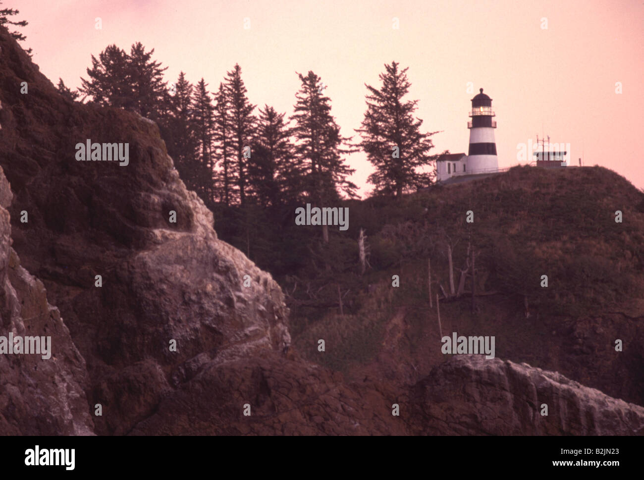 Cape Disappointment Lighthouse Fort Canby State Park West Coast ...